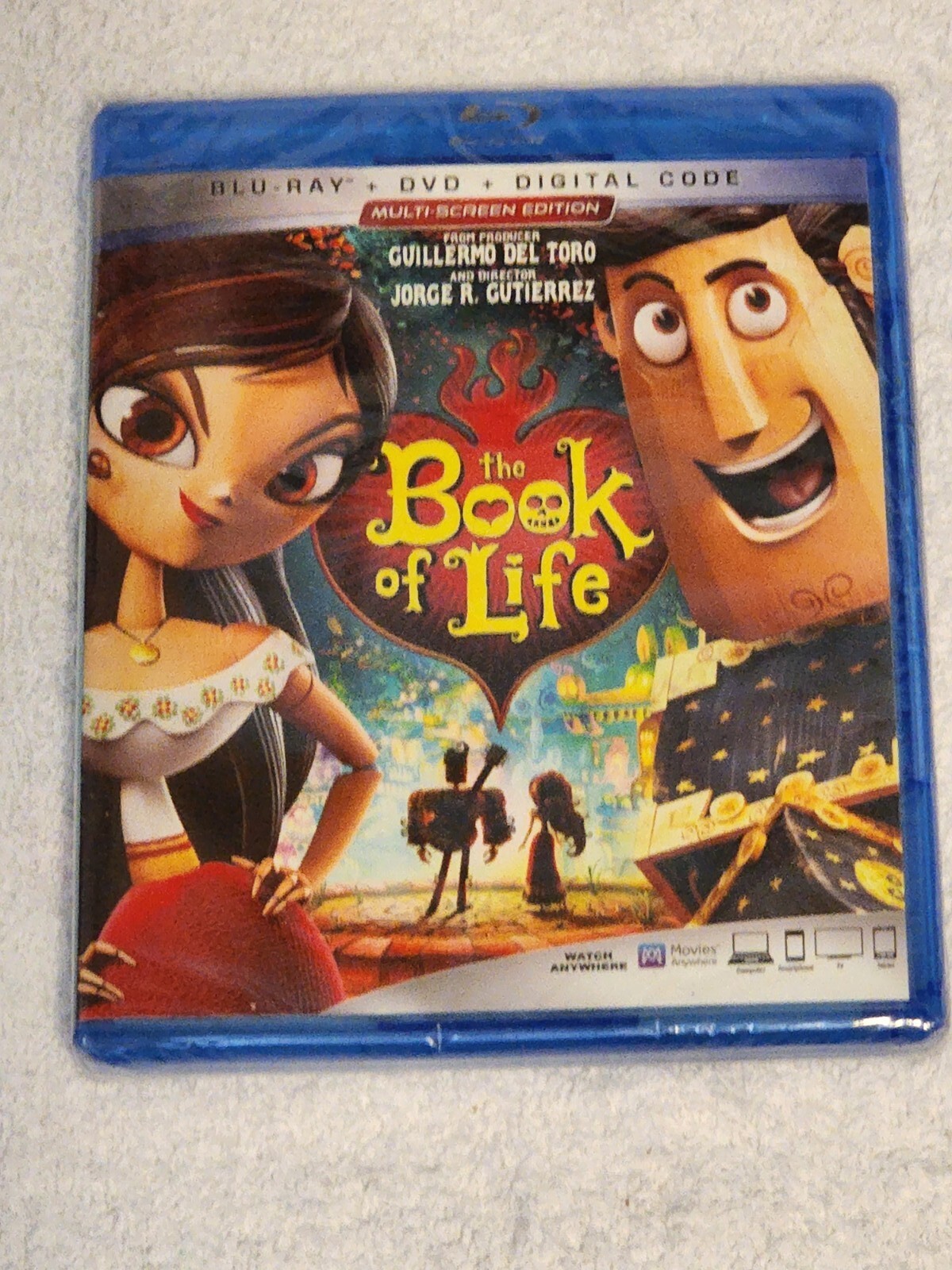 The BOOK of LIFE Rated PG (Blu-Ray + DVD) Multi Screen Edition NEW | eBay