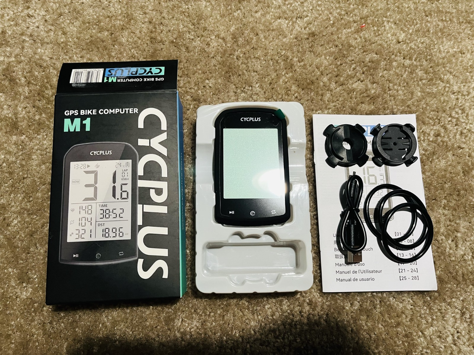 CYCPLUS M1 GPS Wireless Bike Computer Digital Speedometer with ...