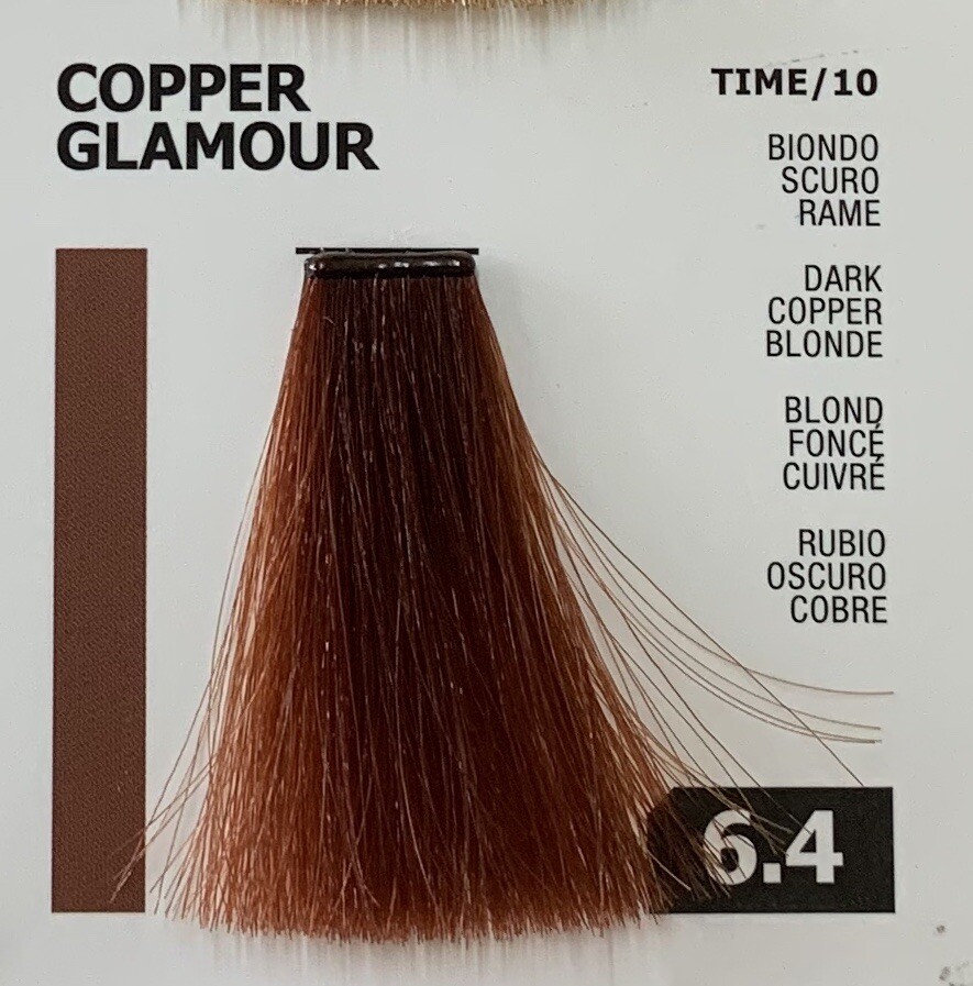 Copper Hair Color Chart