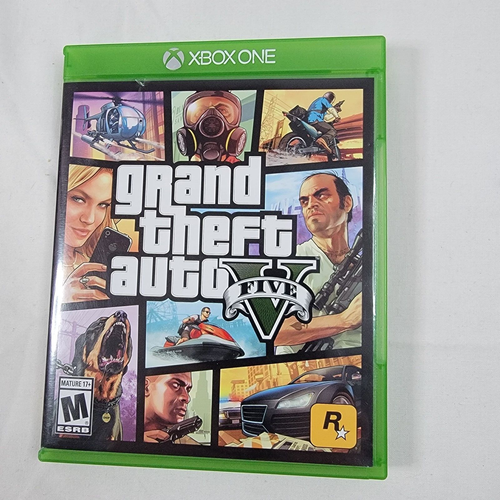 Grand Theft Auto V 5 GTA (Microsoft Xbox One, 2014) With Manual AND Map ...