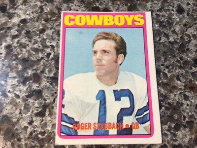 Roger Staubach 1972 Topps Rookie #200 VG/VG+ *RS1 | eBay