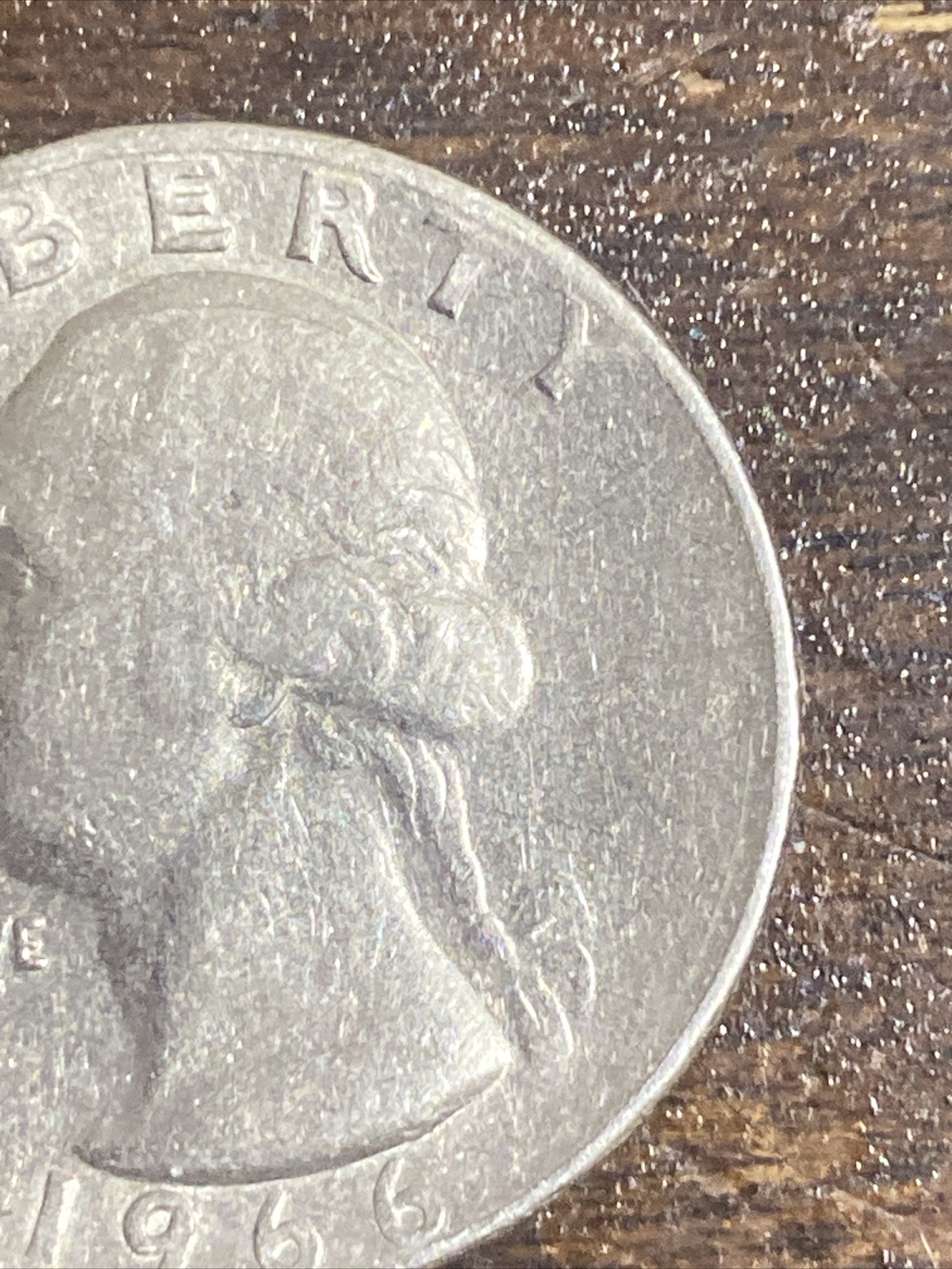 1966 Quarter with rim error, no mint Mark. | eBay