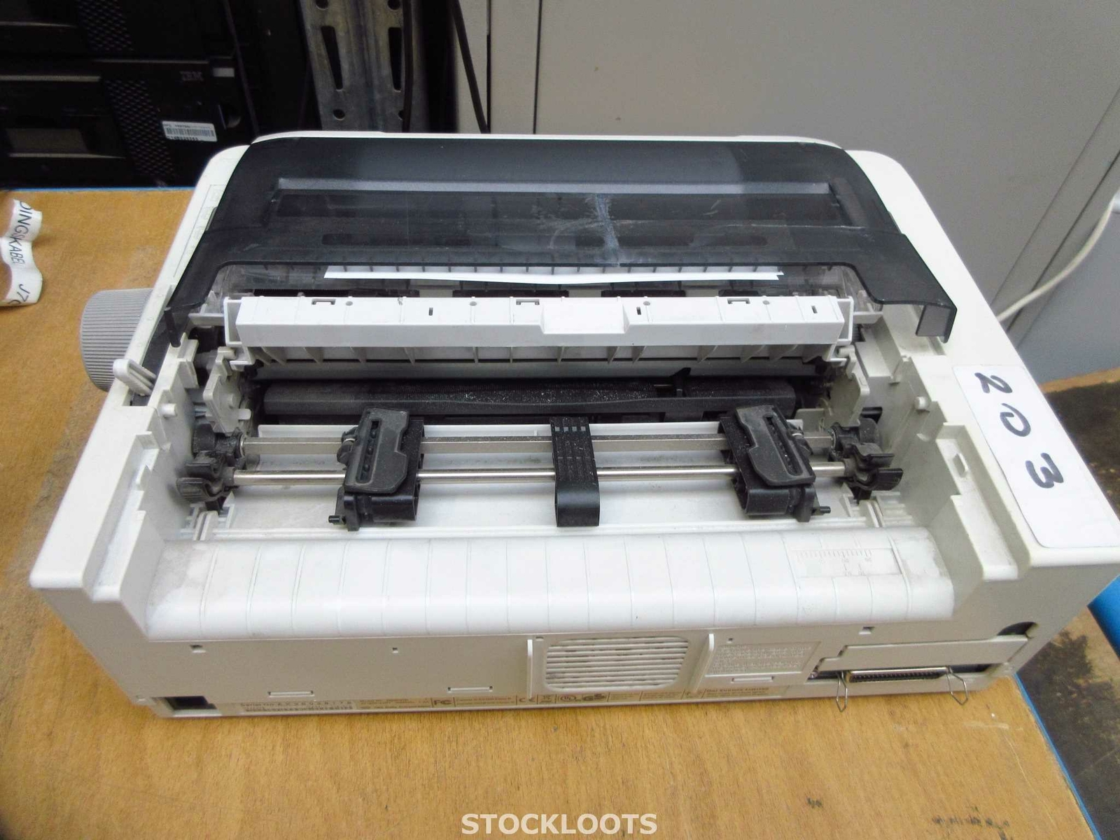 OKI ML 5720 Microline USB Dot Matrix Impact A4 Printer MISSING REAR ...