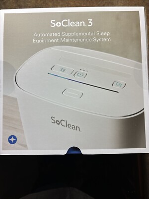 Brand New Sealed SoClean 3 CPAP/BiPAP Sanitizing Machine - White ...