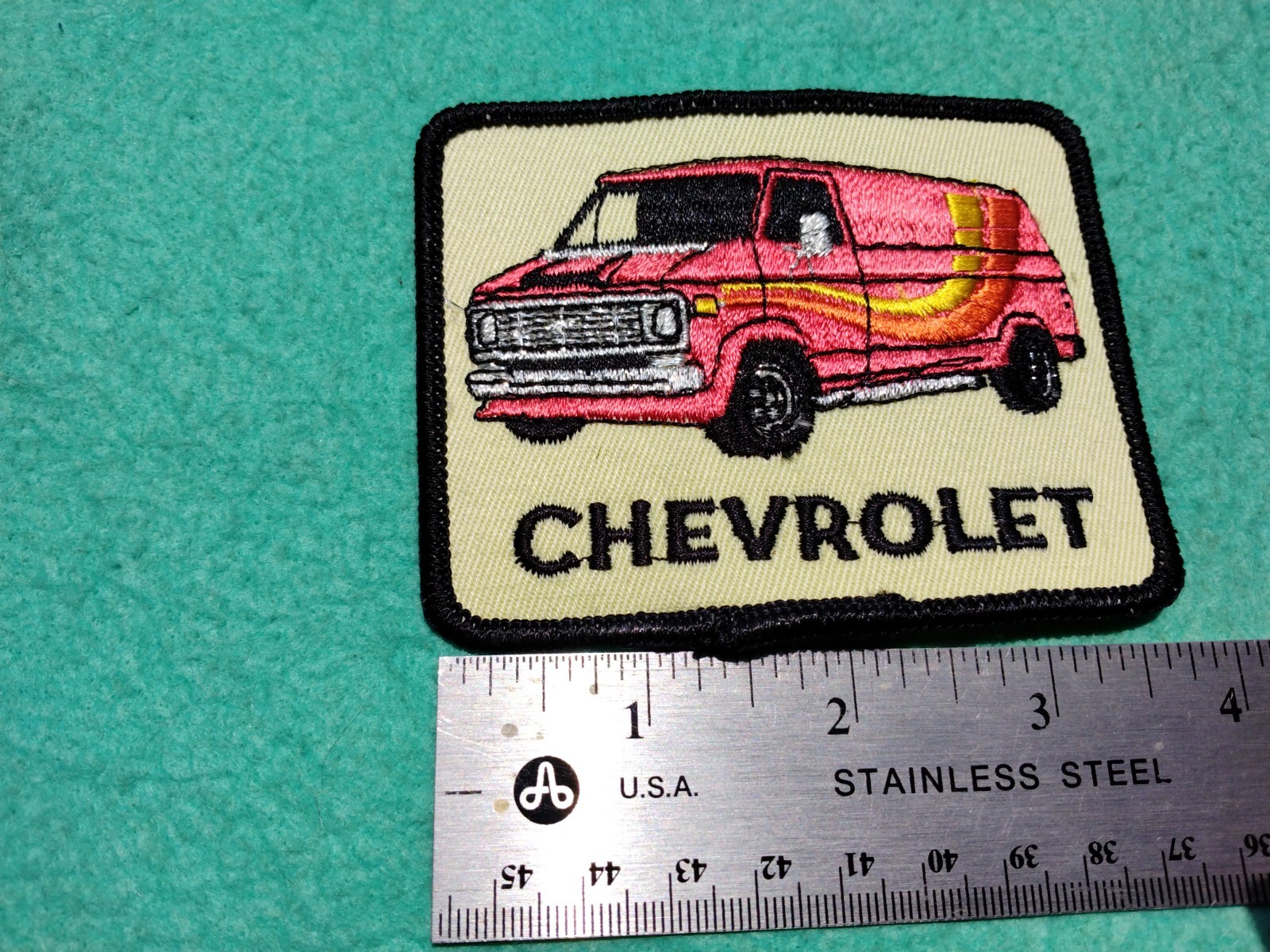 Vintage Chevrolet Van Service Parts Dealer Uniform Pocket Patch | eBay
