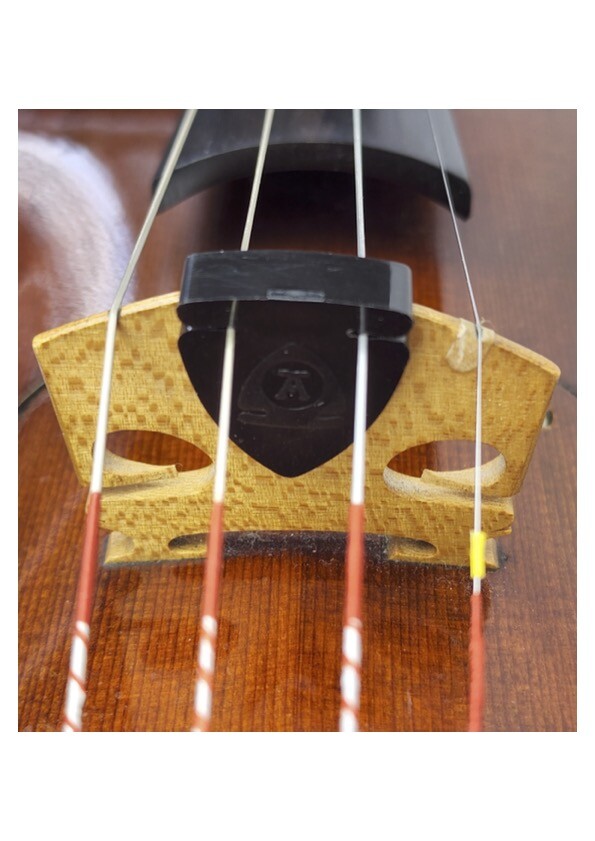 NEW ALPINE Menuhin Style Shield Professional violin viola mute BLACK ...