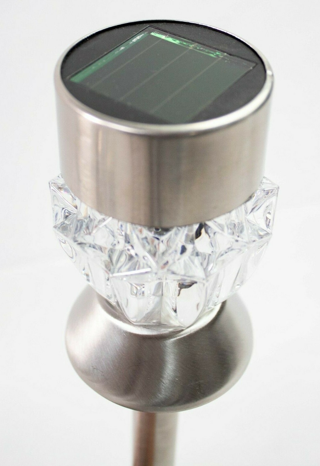 Crystal Effect Solar Powered 9" Tall Garden Light - 12 Pack | eBay