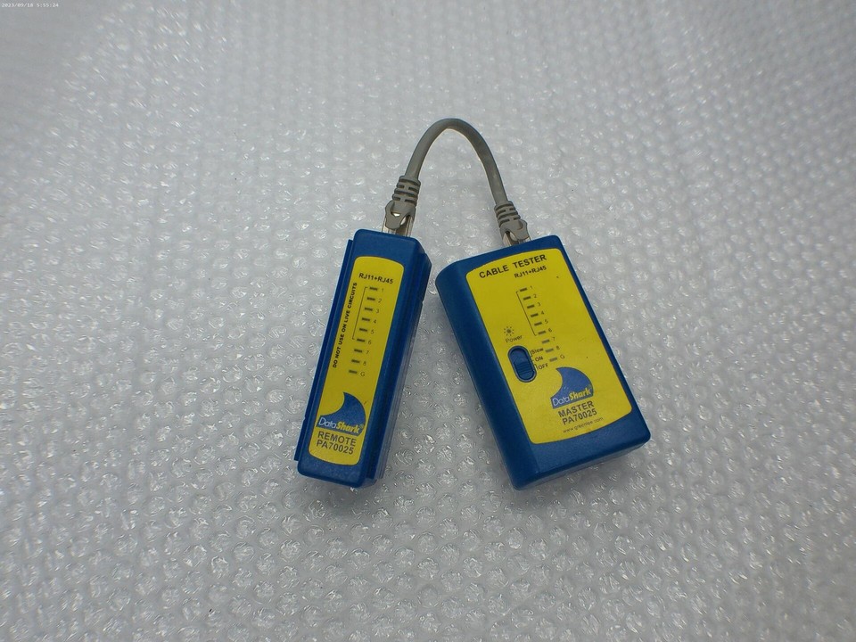 DATASHARK PA70025 RJ11+RJ45 CABLE TESTER UNMP | eBay