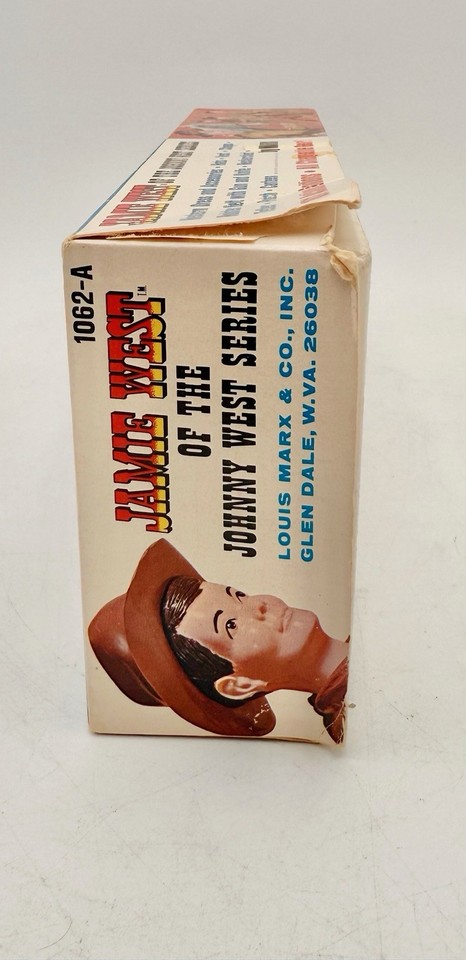 Vintage JAMIE WEST Johnny West Adventure Figure No.1062AC (1975) MARX ...