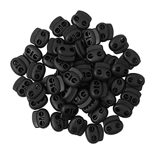 vingol 10 PCS Plastic Cord Locks End Spring Stop Toggle Stoppers for ...