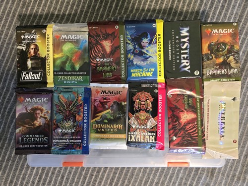 MTG Magic:The Gathering Collection Lot of unopened booster packs | eBay