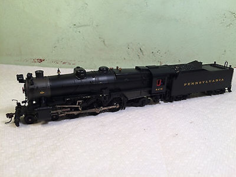 BACHMANN SPECTRUM HO K4 4-6-2 PACIFIC PENNSY #5475 Pre-war w/slat pilot ...