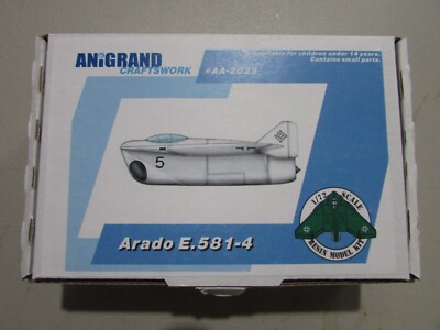 ANIGRAND CRAFTSWORK ARADO E.581-4 1/72 RESIN RARE | eBay