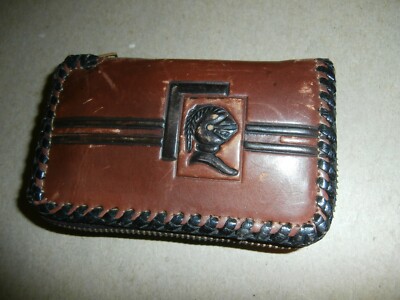 Vintage Packard ? Automobile Knight Logo Leather Wallet Key Holder | eBay