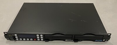 AJA Ki Pro Rack 1RU HD/SD Video Recorder Player w/ 2 AJA-KI-STOR500 | eBay