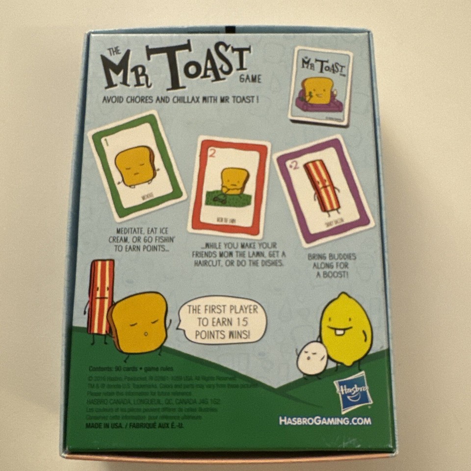 The Mr Toast Game Dan Goodsell BV10 | eBay