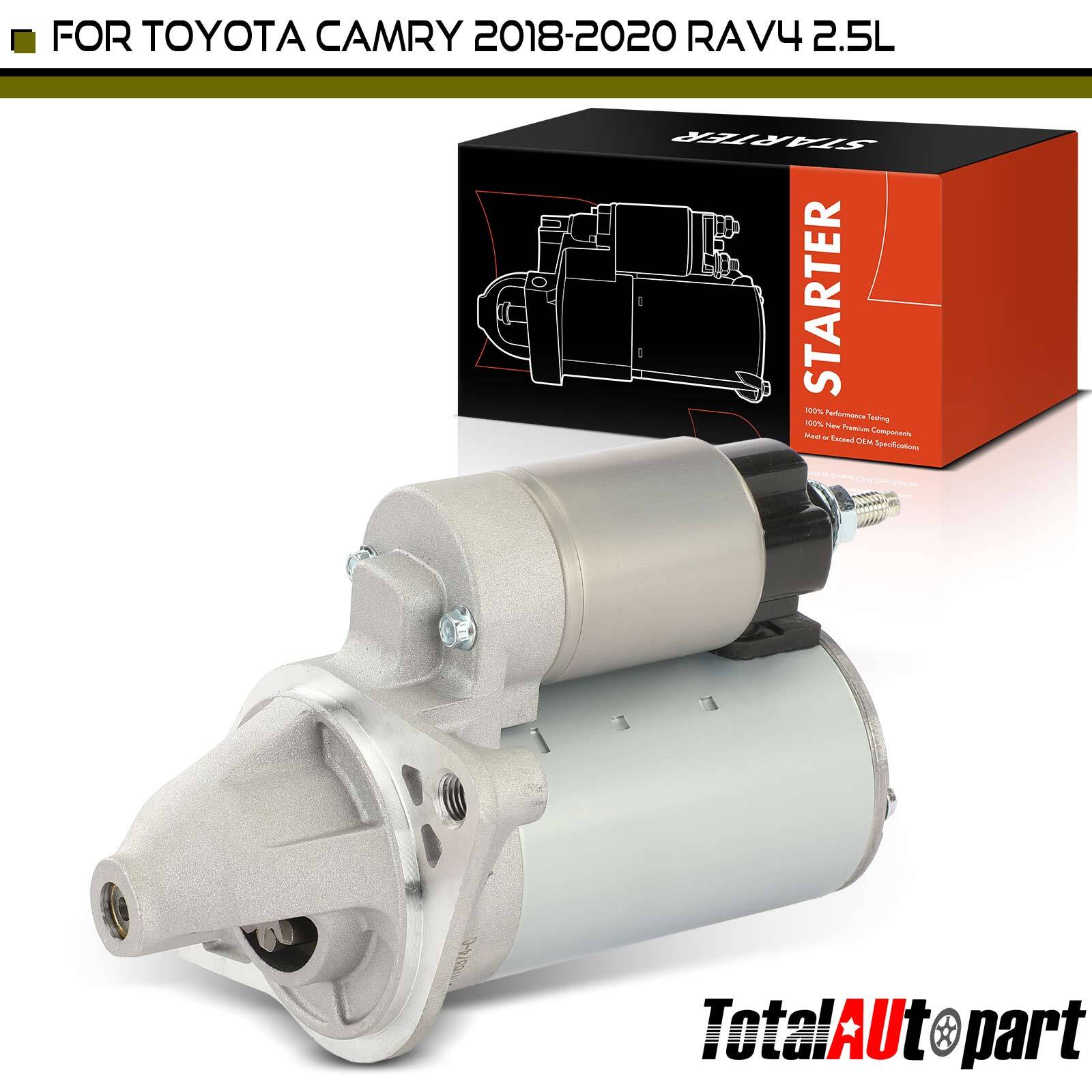 2019-2020 Toyota RAV4 2018-2020 Camry 2.5L 1.3kW 12V CW Starter Motor ...