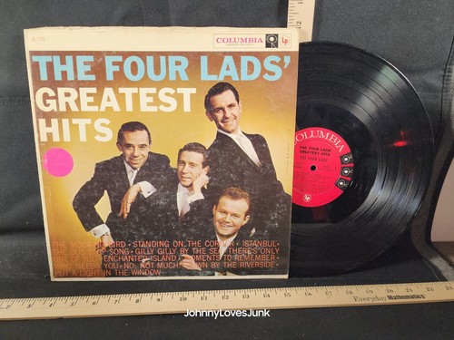 The Four Lads Greatest Hits 12" 33 LP RECORD Album Tested Plays | eBay