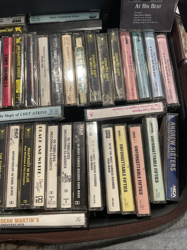 Lot of 87 Vintage Cassette Tapes (sets And Some Sealed) | eBay