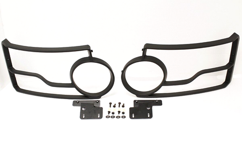 LAND ROVER LR4 DISCOVERY 4 2010 UP TO 2014 FRONT LAMP GUARD SET PAIR ...