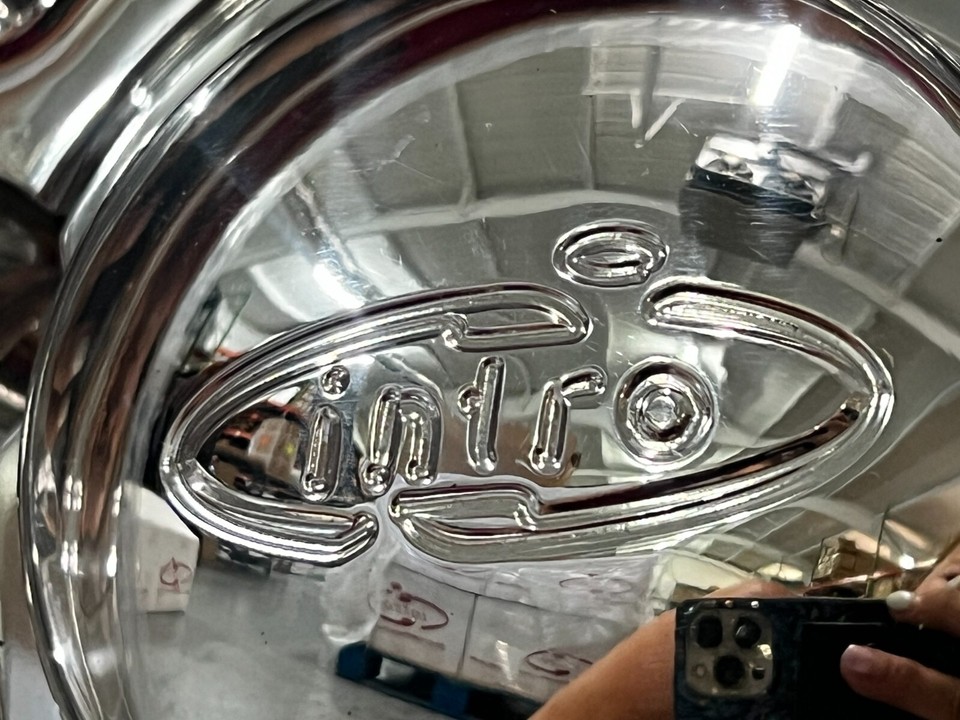 SET OF 4 Intro 17X11 ARCTIC 5x5 Bolt Pattern Custom Forged Welded ...