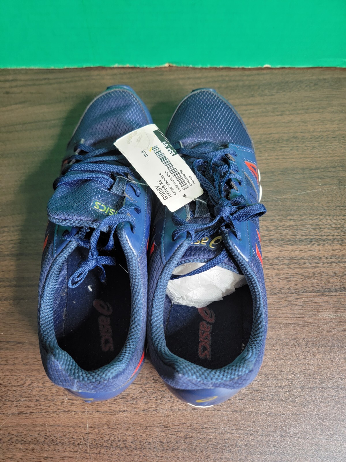 Size 9 - ASICS Hyper XC Estate Blue Vermilion for sale online | eBay