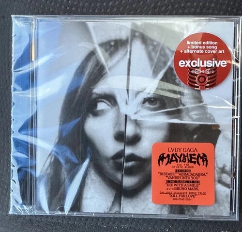 Lady Gaga - Mayhem CD (Target Exclusive ) Bonus Track Alternate Cover ...