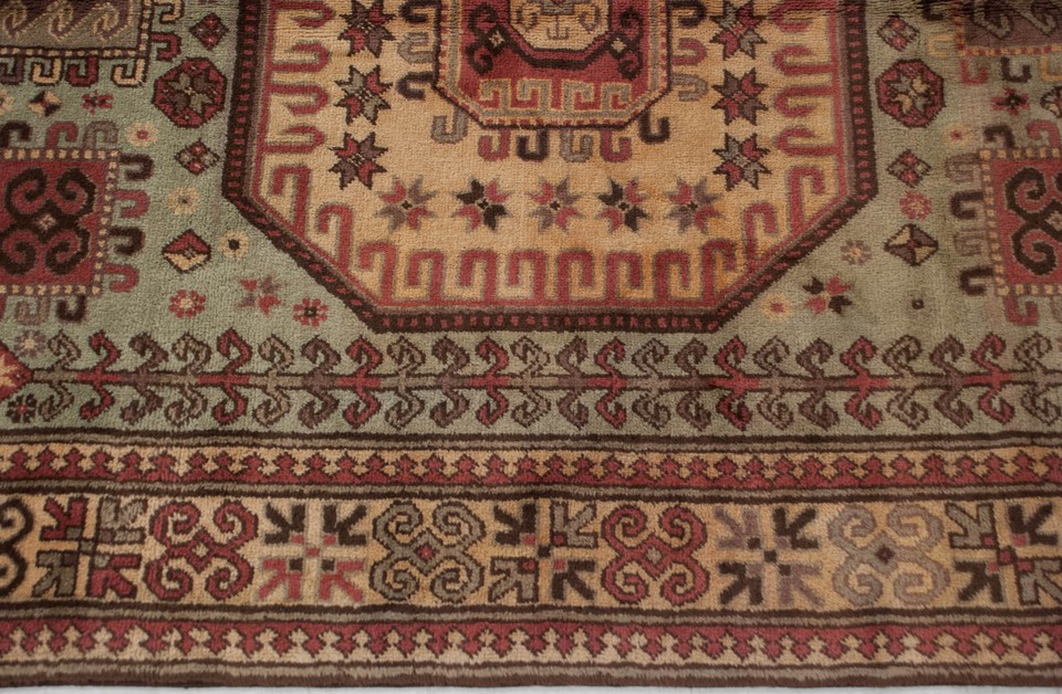 RRA 6x9 vintage Siberian Caucasian Rug Light Blue 27494 | eBay