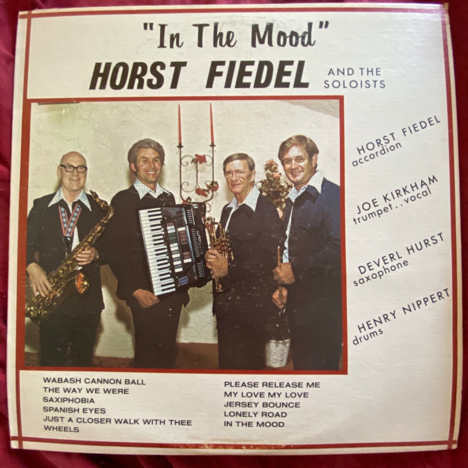 Horst Fiedel & Soloists~In The Mood~1970s Private Press Polka Bavarian ...