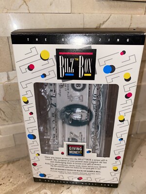 Bilz Box A Challenging Money Game- Novelty Puzzle for Money Gifts New ...