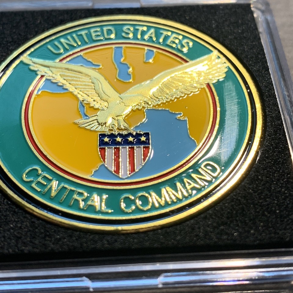UNITED STATES CENTRAL COMMAND (CENTCOM) Challenge Coin United States ...