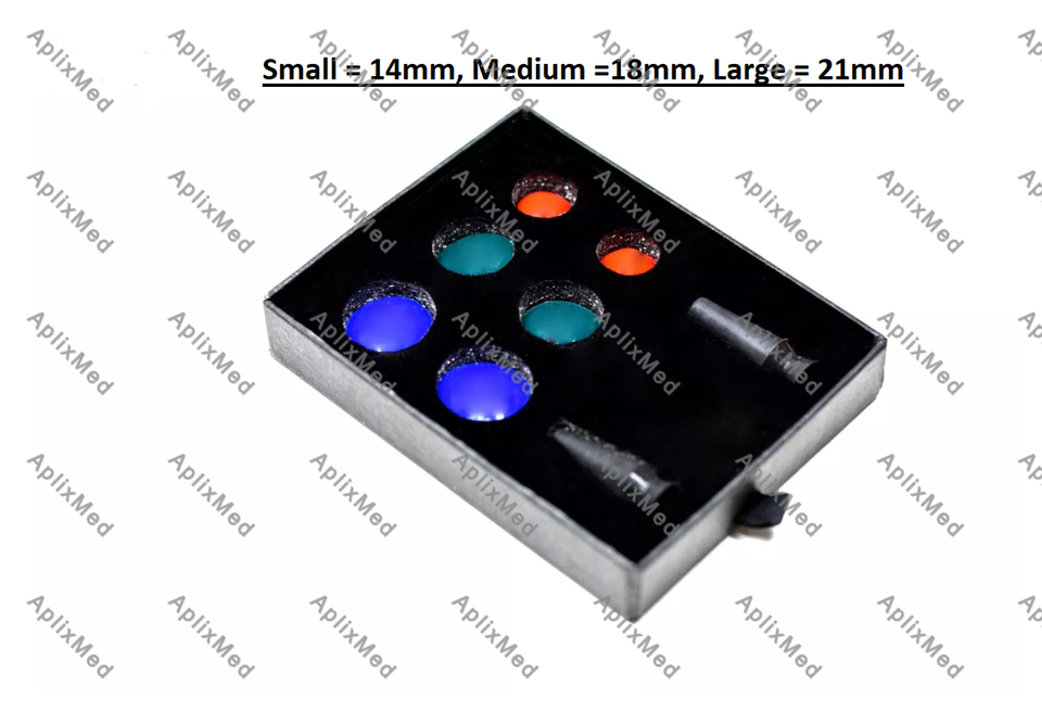 Silicon Corneal Eye Shield Reusable, Ocular Sclera Protection Laser eye ...