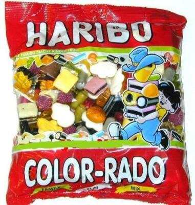 HARIBO COLOR-RADO 1000g -Colorado - Fruchtgummi - Weingummi - Lakritz ...