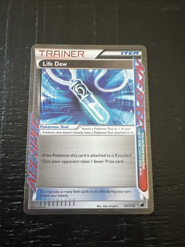Life Dew 107/116 Plasma Freeze Holo Rare Pokémon Card NM | eBay