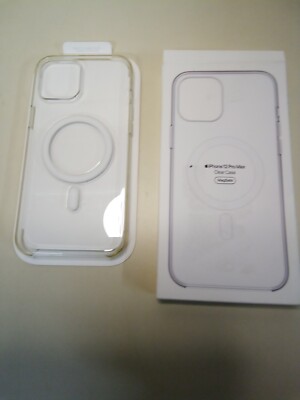 Apple Clear Case with MagSafe for iPhone 12 Pro Max has minor scratches ...