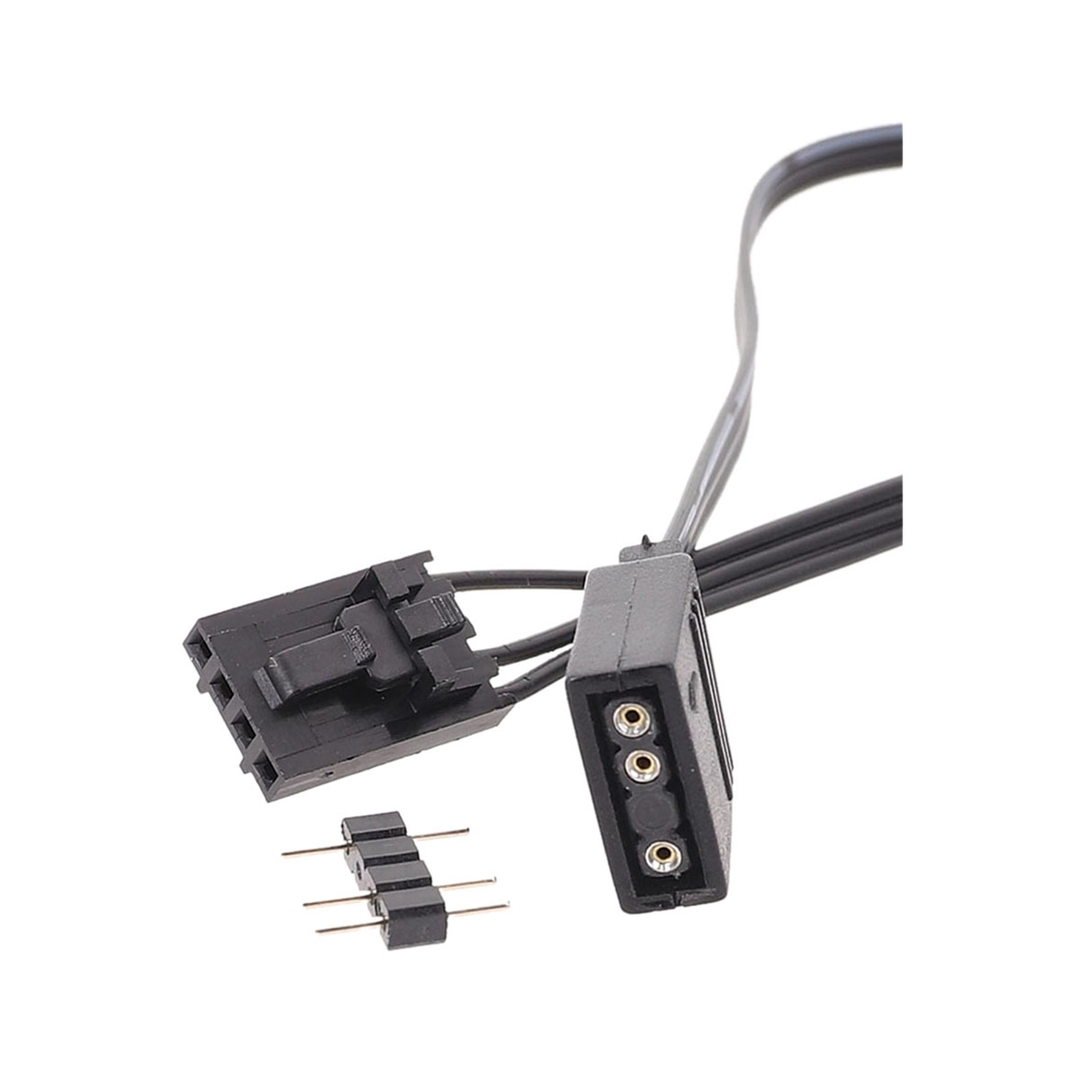 For 4PIN RGB to Standard ARGB 3-Pin 5V Adapter Connector RGB Cable 25cm ...