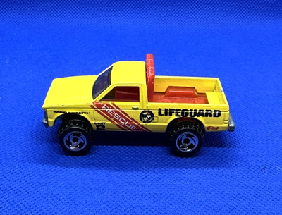 Hot Wheels Lifeguard Rescue Yellow Pick-Up Truck Thailand | eBay