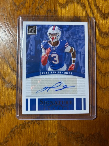 2024 Donruss Damar Hamlin Signature Series Auto #SSE-DHA Bills | eBay