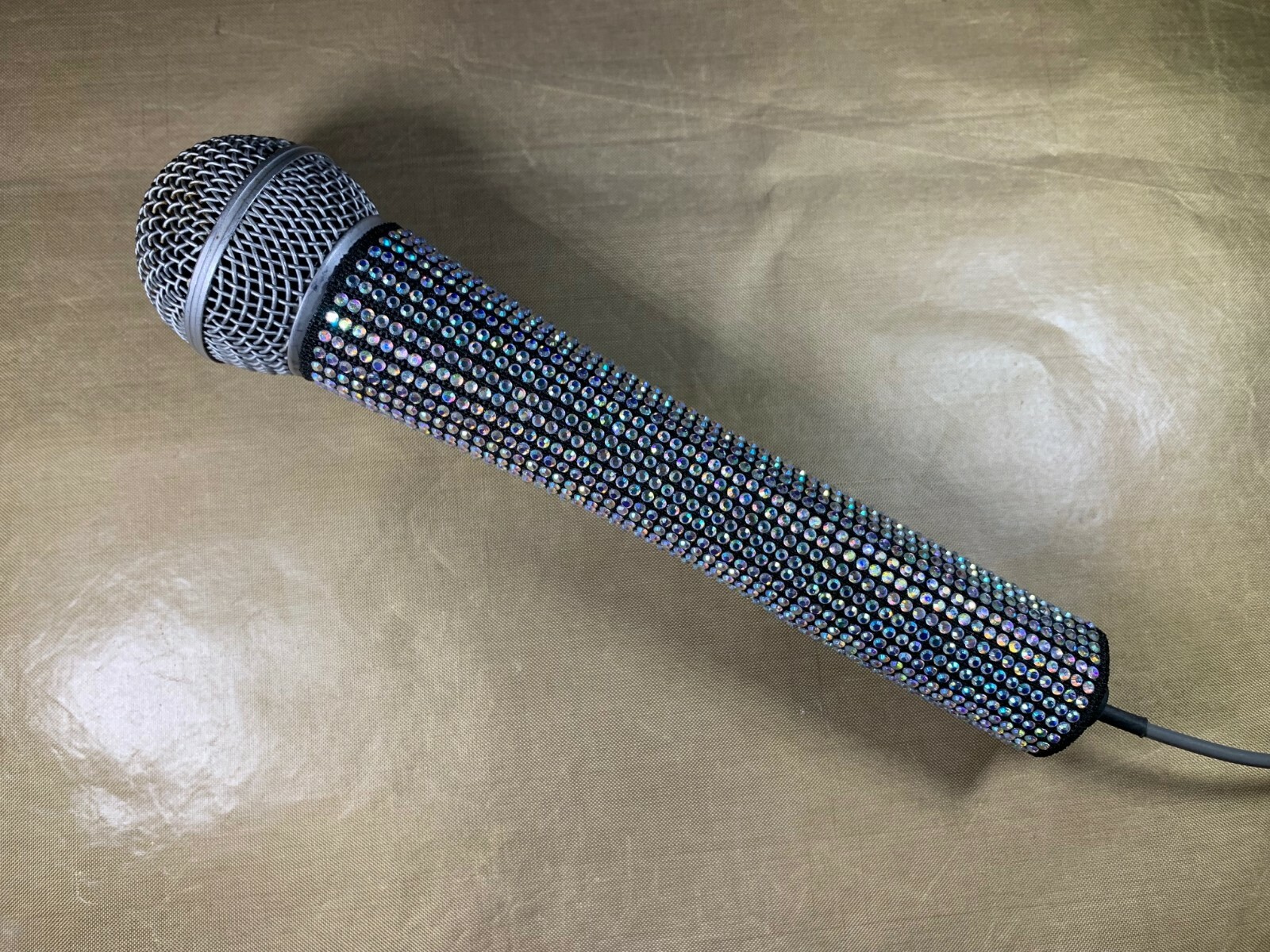 Hardwire Crystal AB Bling Microphone Sleeves by Blingcons | eBay