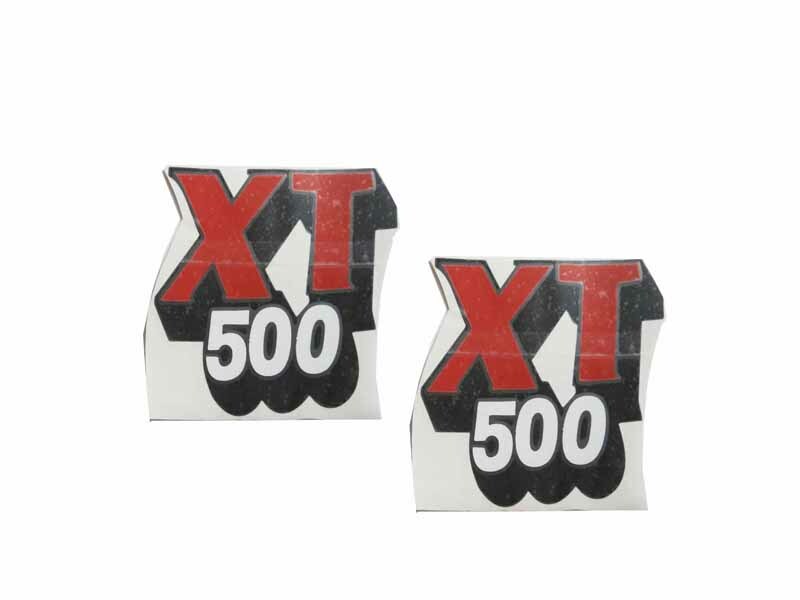 YAMAHA 1981 XT500 SIDE PANEL SIDE COVER SELF ADHASIV PATCH 20-03 (A) | eBay