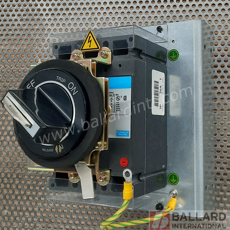 Fuji BU3FHC-020L Breaker & Rotary Handle A60L-0001-0462 for Fanuc RJ3iB ...