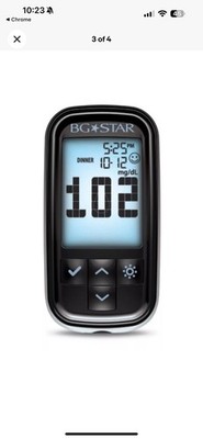 BGStar Blood Glucose Meter - For Diabetics - New | eBay UK