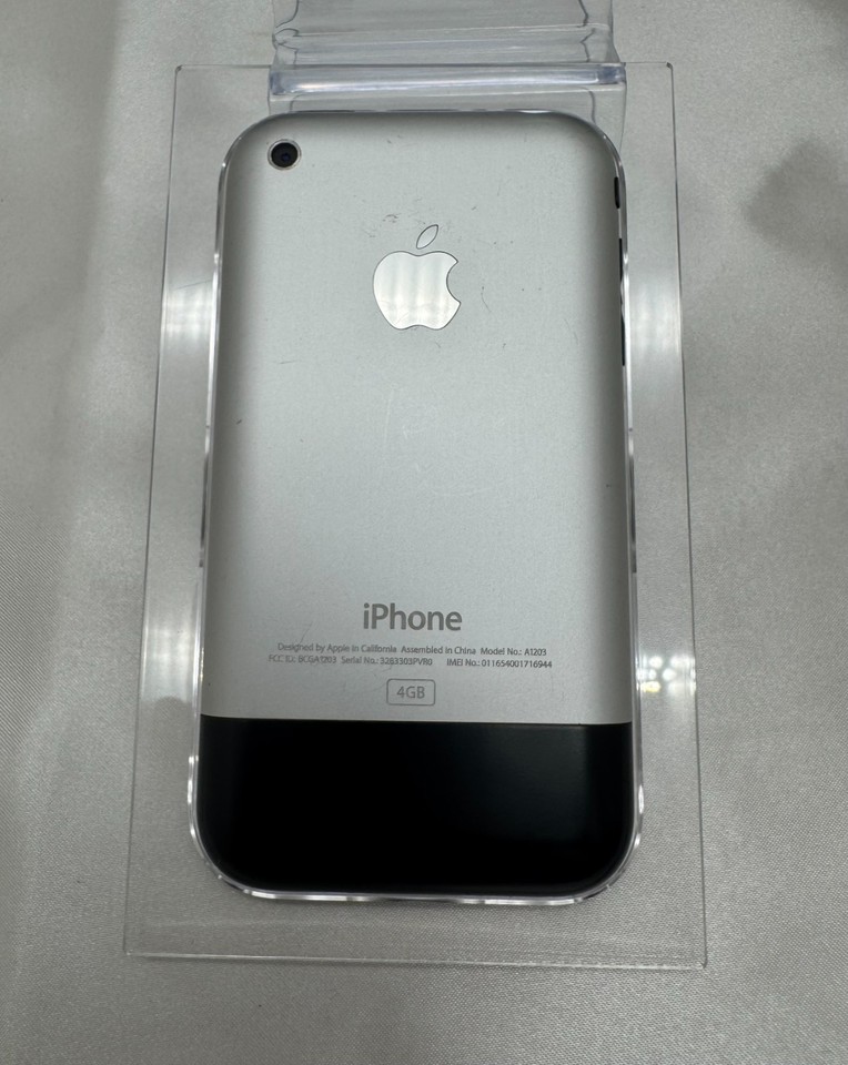 Apple iPhone 1st Generation 2G 4GB AT&T A1203 NEVER ACTIVATED (GSM) | eBay