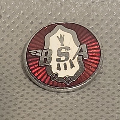 BIRMINGHAM SMALL ARMS BSA MOTORCYCLE ENAMEL LAPEL PIN BADGE EMBLEM | eBay