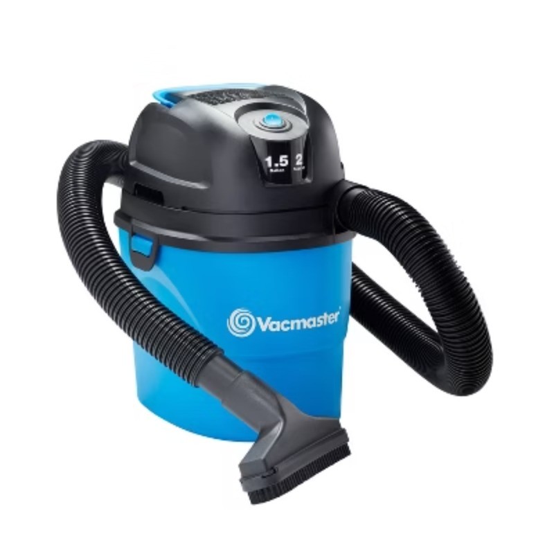 Vacmaster 1.5gal Wet/Dry Shop Vac with Car Nozzle, 600W Portable ...