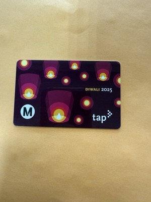 Los Angeles Metro Tap Card Diwali 2025 | eBay