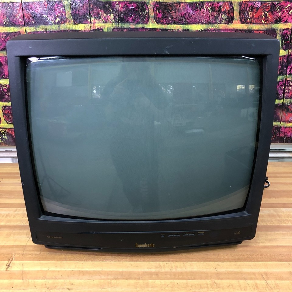 Symphonic WF-13 13” CRT Color SD TV (240p/480i) for Retro Gaming | eBay