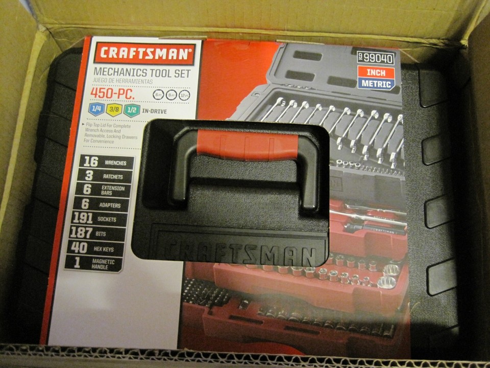 Craftsman 450piece Mechanics Tool Set