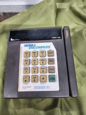 Verafone Trans 330 Credit Card Terminal No Electric Cord As-is | eBay