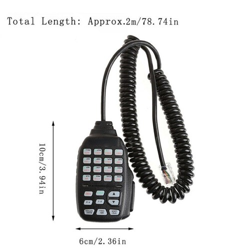 HM133V 8Pin PTT Microphone keyboard for ICOM IC-2100H V8000 Radio ...